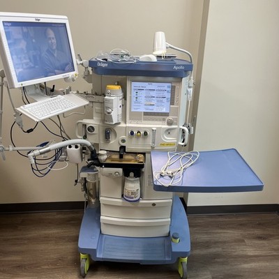 Drager Apollo 8606500 64 SW04.53.05 8620081-00 Anesthesia Machine W ...