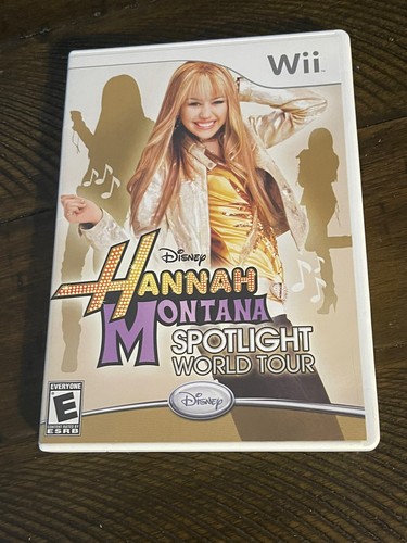 Hannah Montana: Spotlight World Tour (Nintendo Wii, 2007) | eBay