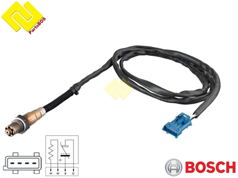 BOSCH 0258006029 LAMBDA-OXYGEN SENSOR for 1628.CX ,1628.HV ,9636148880 ...