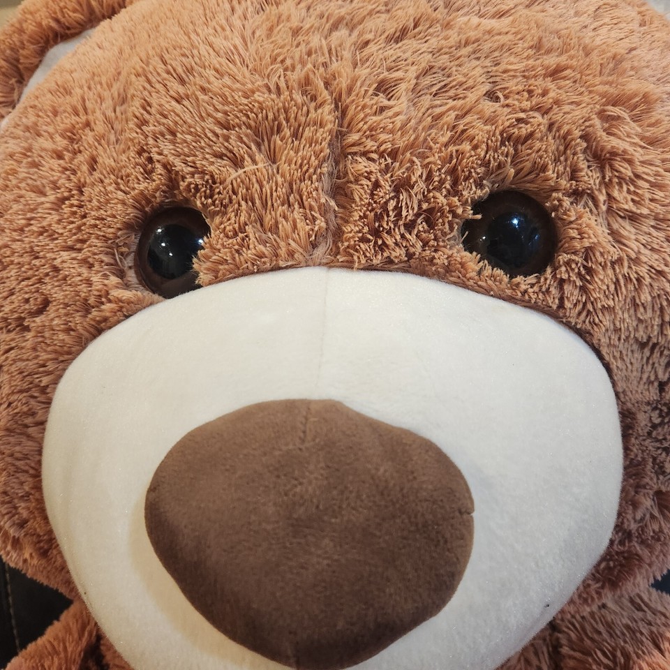 Hugfun International Stuffed Plush Teddy Bear Brown GIANT Stuffed ...