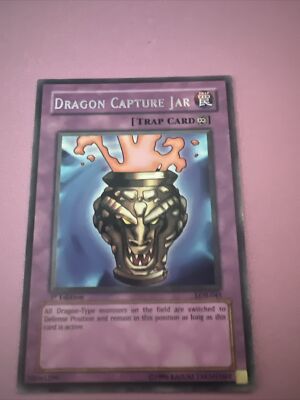 Yu-Gi-Oh! TCG Dragon Capture Jar Legend of Blue Eyes White Dragon LOB ...