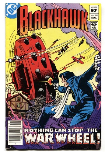 BLACKHAWK #252-1982-War Wheel-comic book DC VF- | eBay