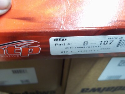 Transmission Filter Kit-Premium Replacement Auto Trans Filter Kit ATP B ...