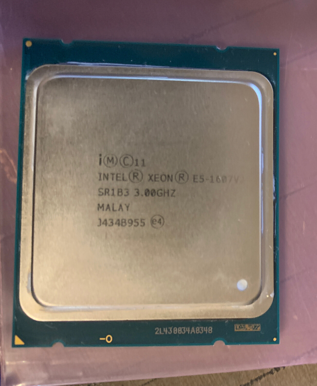 Intel XEON E5-1607 V2 Socket LGA 2011/R T3610 Quad Core 3.0ghz CPU ...