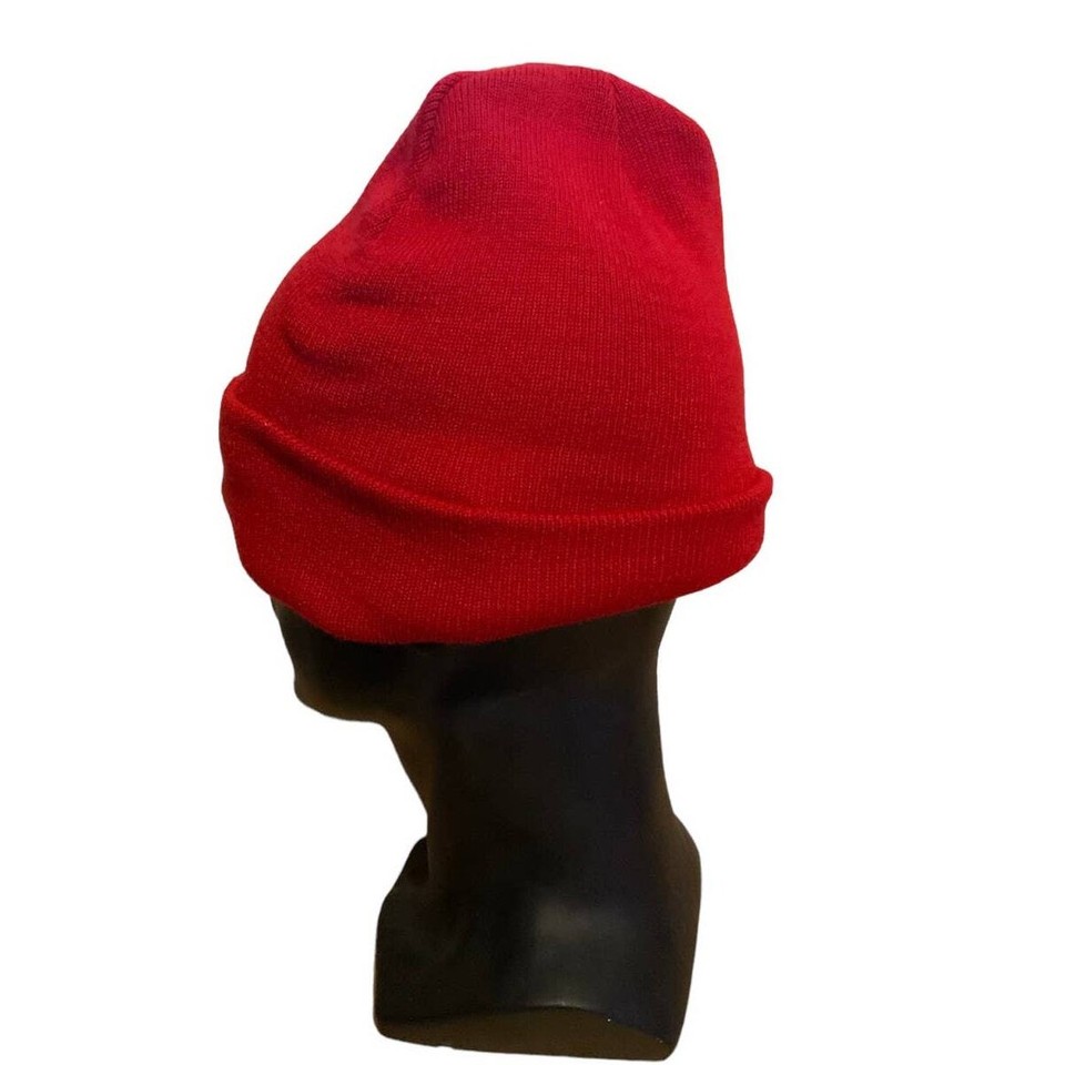 Yea.Nice Premium Beanie Logo Cuffed Flat Knit Warm Winter Hat | eBay