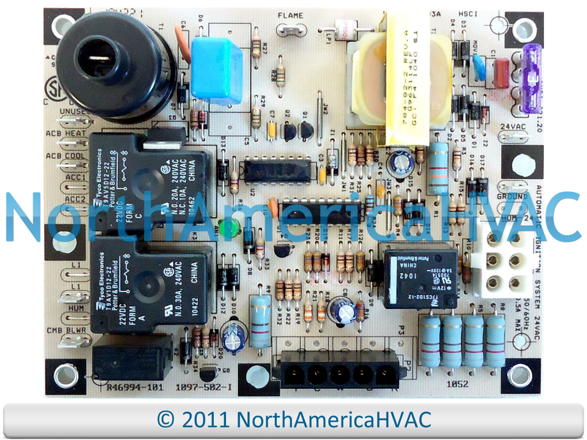 OEM Lennox Armstrong Ducane Control Circuit Board Fits 1097-502-I 1097 ...