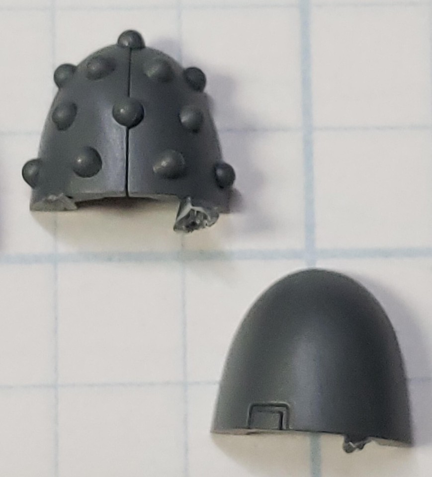 30K Space Marine Bits Mark VI Assault Squad Heresy Pips Shoulder Pads ...