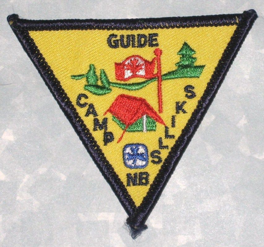Girl Guides Camp Skills Patch - Canada - 3 1/8" x 2 5/8" | eBay