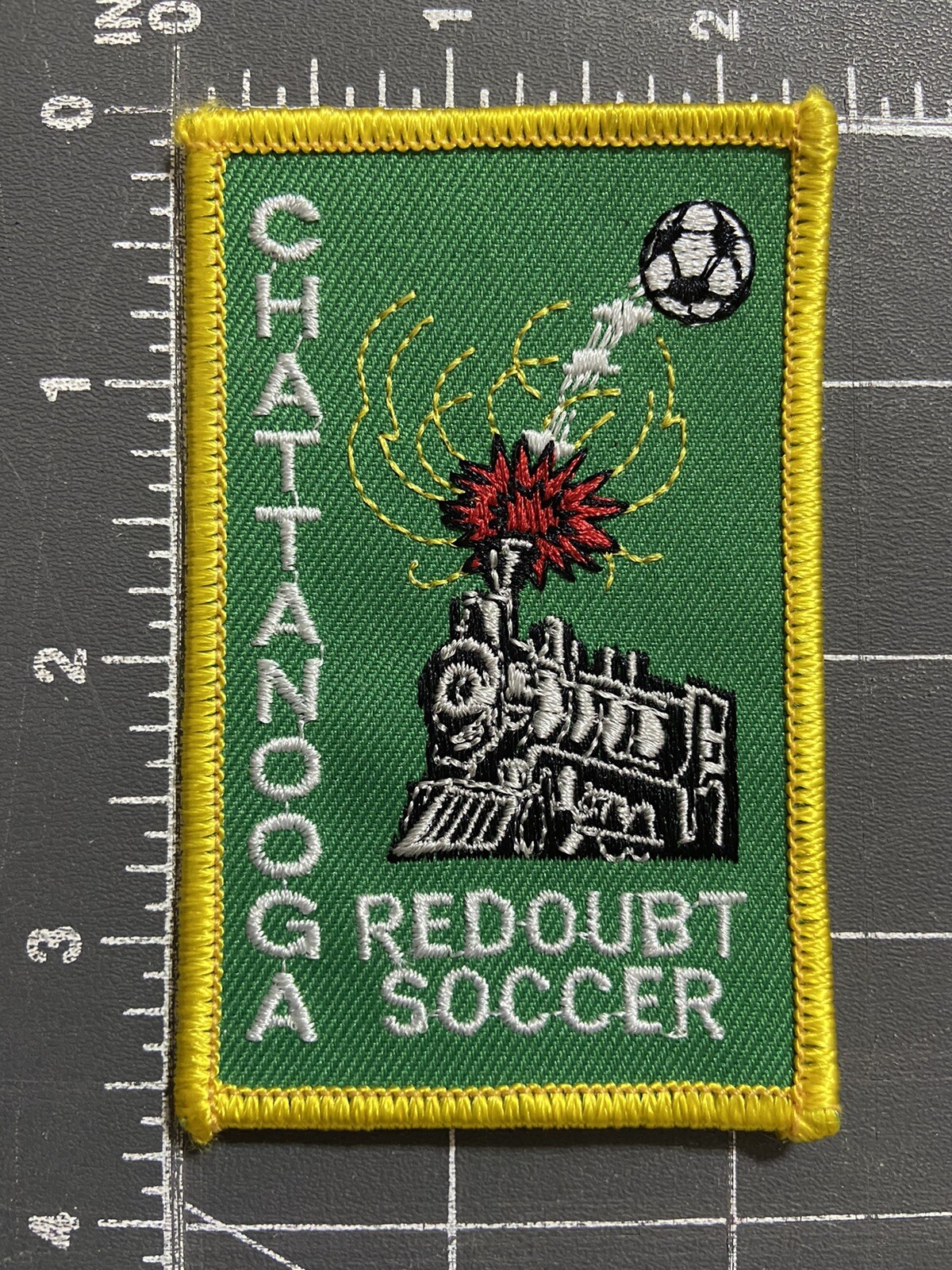 Vintage Chattanooga Redoubt Soccer Patch Football Club GA Choo Choo ...