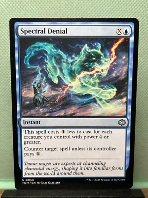 MTG TCG: Spectral Denial 58, Tarkir: Dragonstorm | eBay