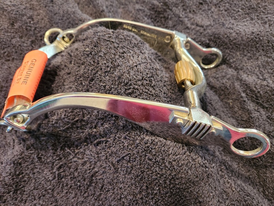 Sliester Stainless steel low Port Bit w/roller 4 5/8" NWT | eBay