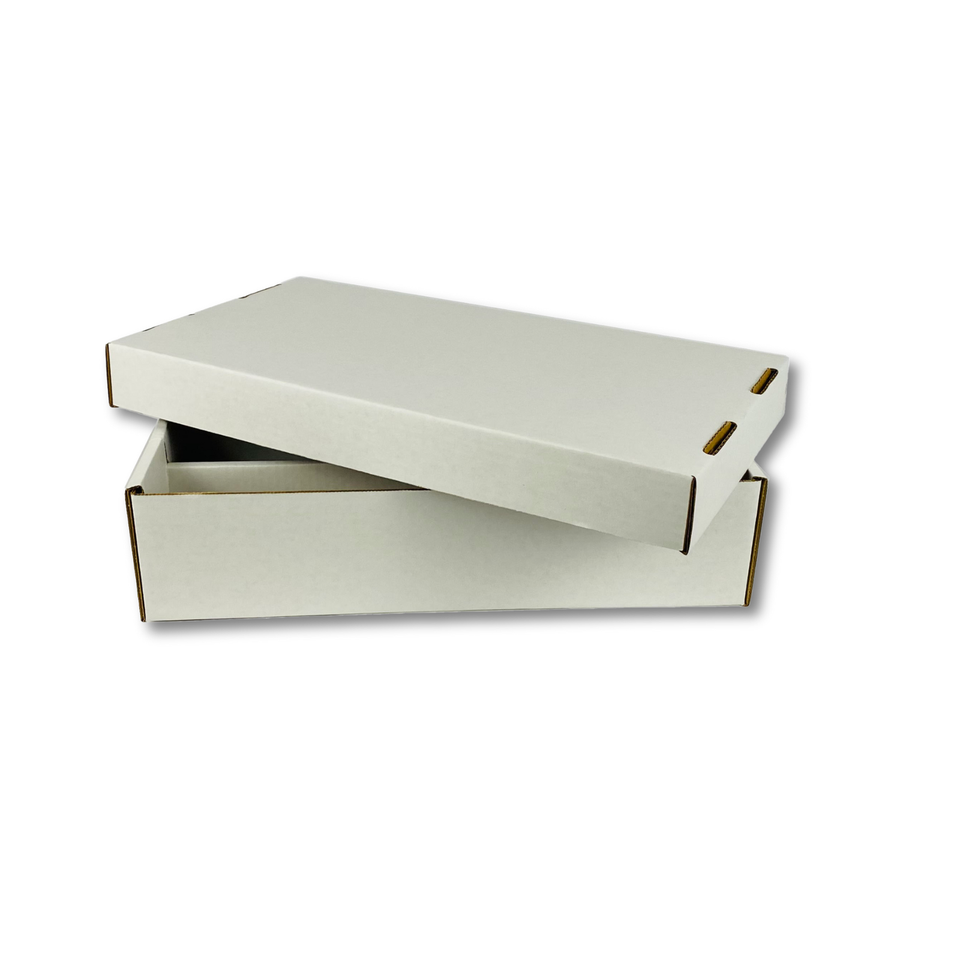 (10) Max Protection Super Shoe Box Card Storage - Durable 3 Row ...