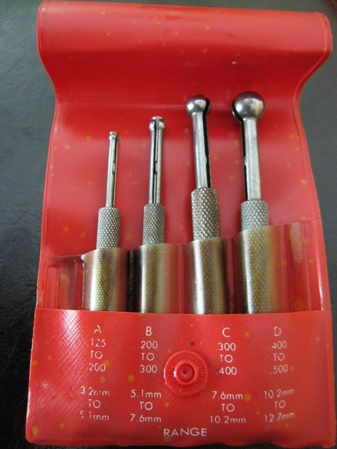 Starrett S829E Small Hole GAGES Set Machinist 2b Gauge for sale online ...
