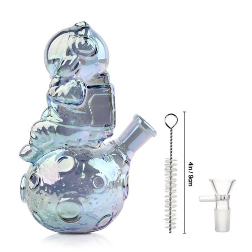 7 Inch Astronaut Hookah Pipe with Cleaning Brush - Novelty Smoking ...