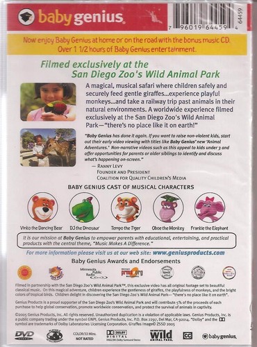 Baby Genius - Animal Adventures (DVD, 2004) for sale online | eBay