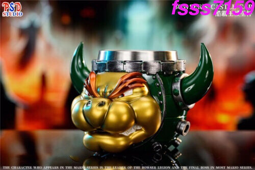 PSD Studio Bowser Model cheers cup Statue 18cm*12cm*15cm Anime Pre ...