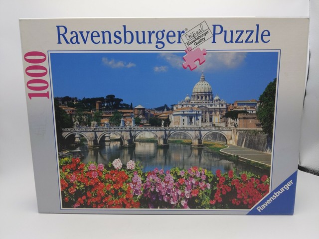 Angel's Bridge & St. Peter's in Rome 1000 PC Ravensburger Puzzle for ...