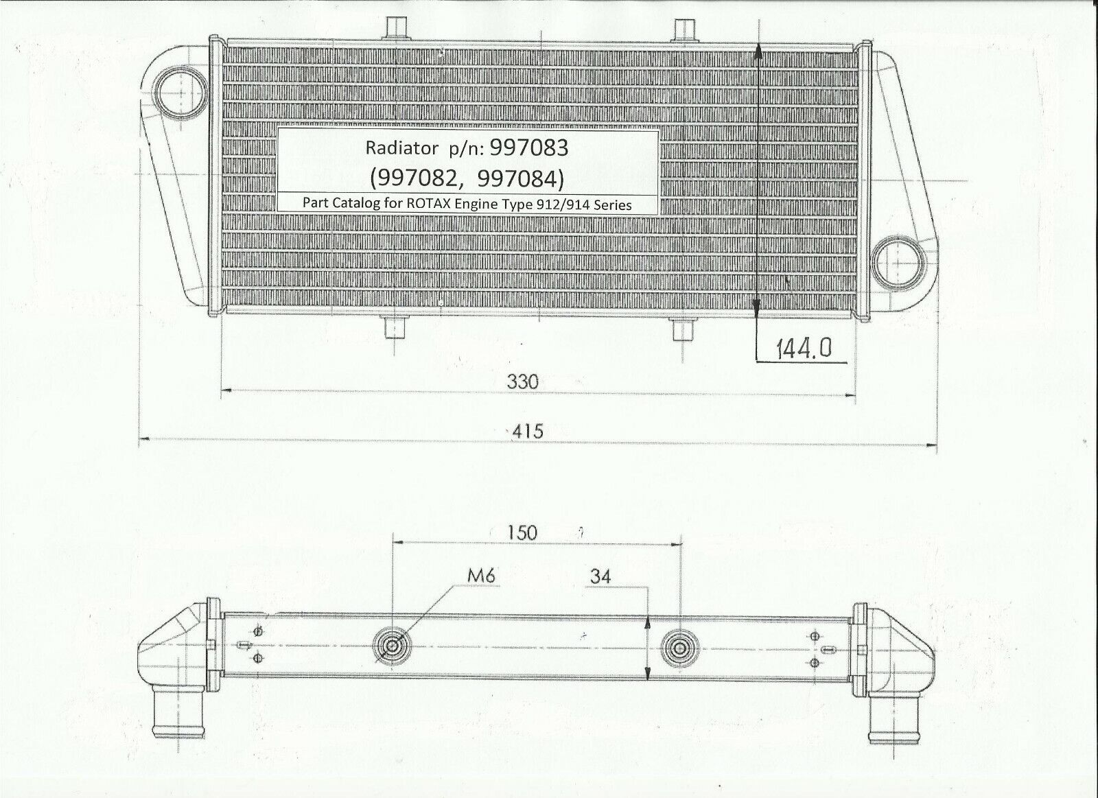 KIT Shutter for Coolant Radiator ( for ROTAX 912/914 engine. ) | eBay