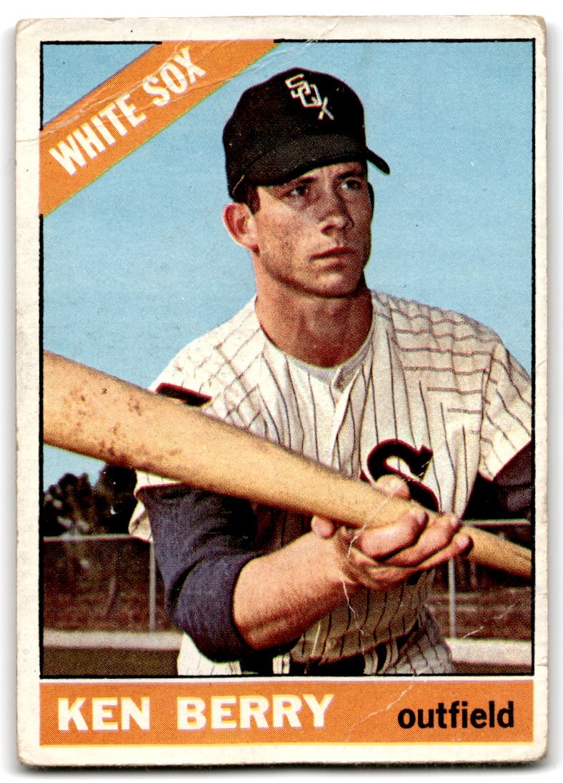 1966 Topps Ken Berry Chicago White Sox #127 | eBay