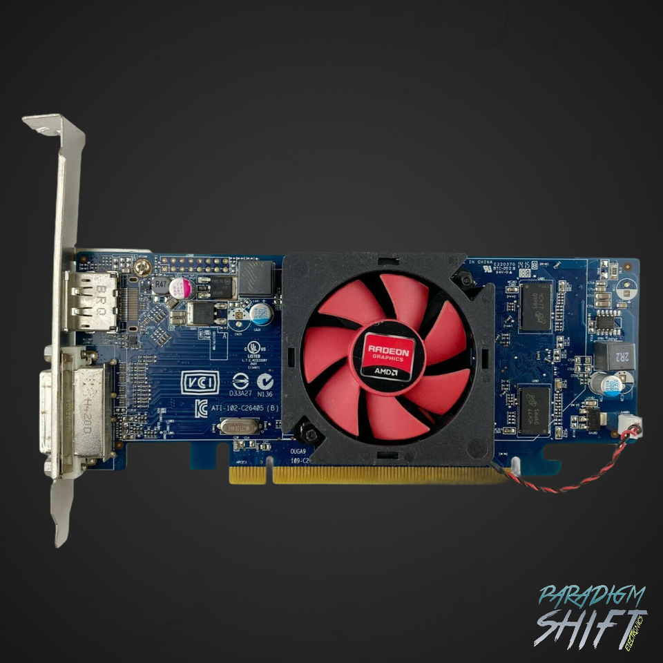 DELL AMD Radeon HD 7470 1GB GDDR3 DVI Display Port Graphics Card 0VVYN4 ...