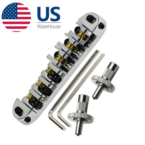 Guitar Roller Saddle Bridge Tune-O-Matic Bridge Wrench Set for Les Paul ...