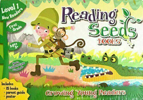 Reading Seeds Books COLLECTION Box Set [Level 1 First Grade- Sight ...