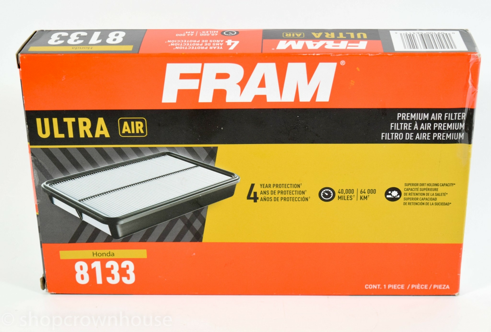 1 FRAM Ultra Air Filter Honda #8133 Protects up to 4 years NEW | eBay
