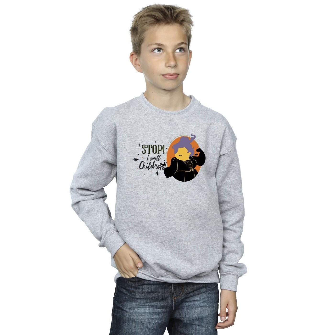 Disney Boys Hocus Pocus Stop Mary Sweatshirt (BI15484) | eBay