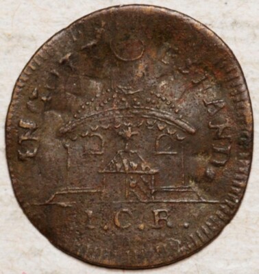 GERMANY OR NORWAY "STRONG LUCK" "A GOOD HAND" TOKEN (D = 18-19 mm, W=0. ...