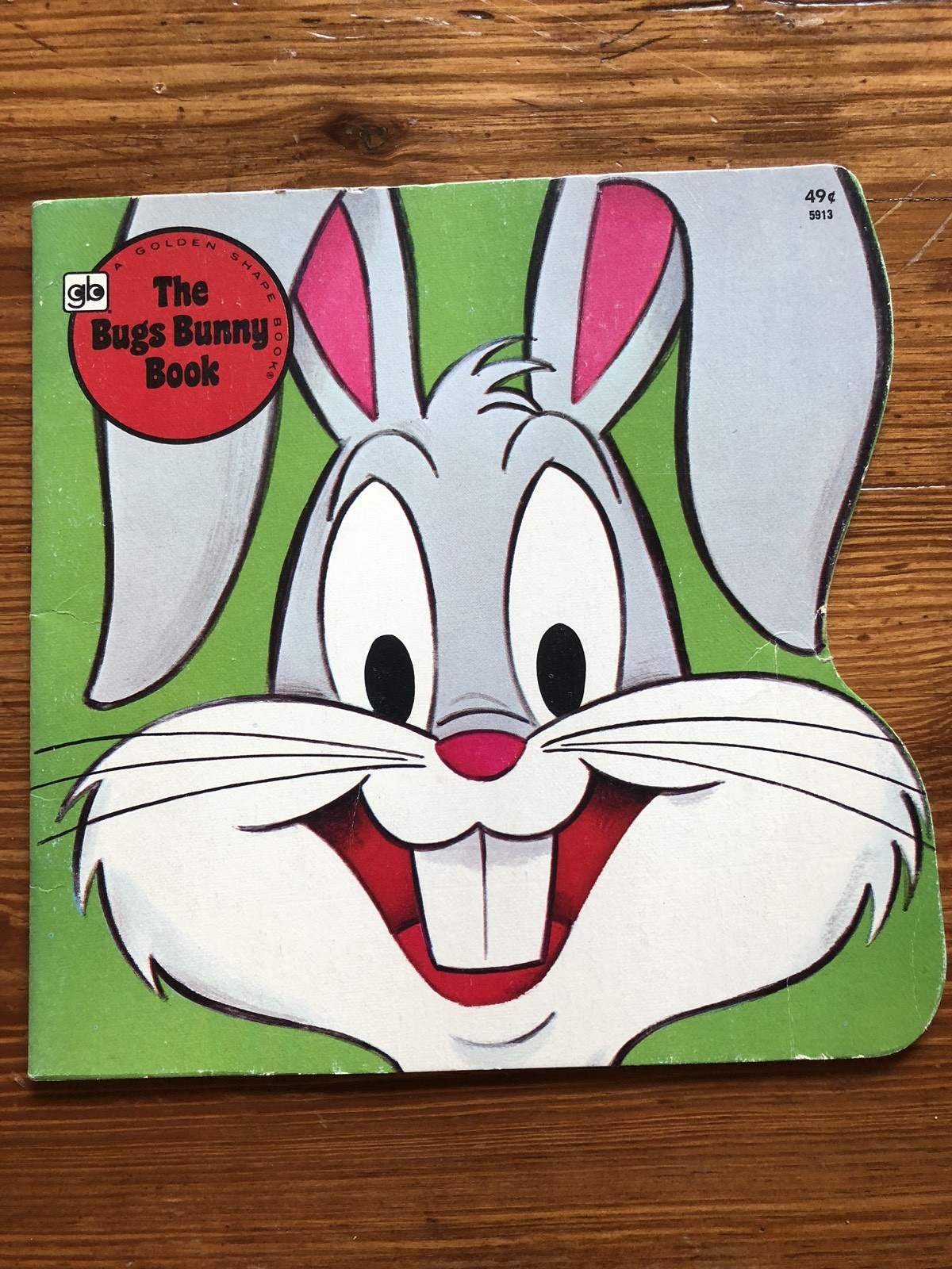 NMC The Bugs Bunny Book A Golden Shape Book 5913 Free Shipping | eBay