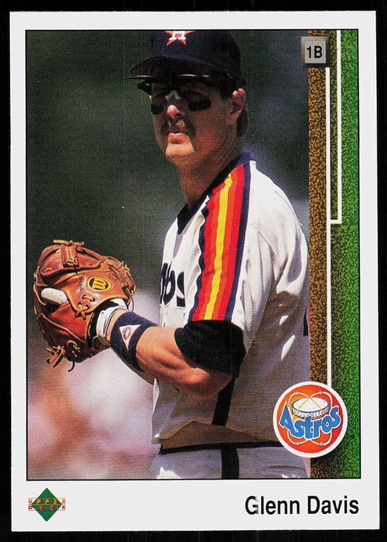 1989 Upper Deck Glenn Davis Houston Astros #443 | eBay