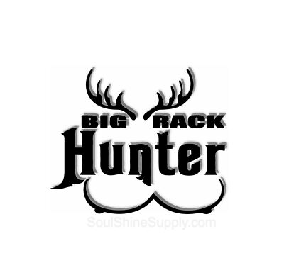 Big Rack Hunter Decal Sticker - Waterproof Vinyl - Hunting Deer Buck ...