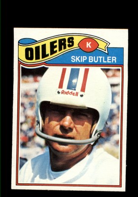 1977 Topps #123 Skip Butler Houston Oilers NM-MT | eBay