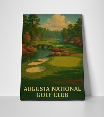 Augusta National Golf Club Poster or Canvas - Augusta National Golf ...