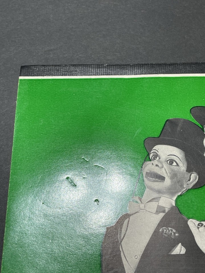 Collection 3 Different Edgar Bergen Charlie McCarthy Composition & Note ...