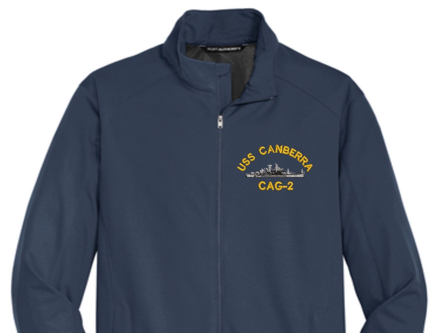 USS CANBERRA CAG-2 Soft Shell Jacket. New. U.S. Navy | eBay