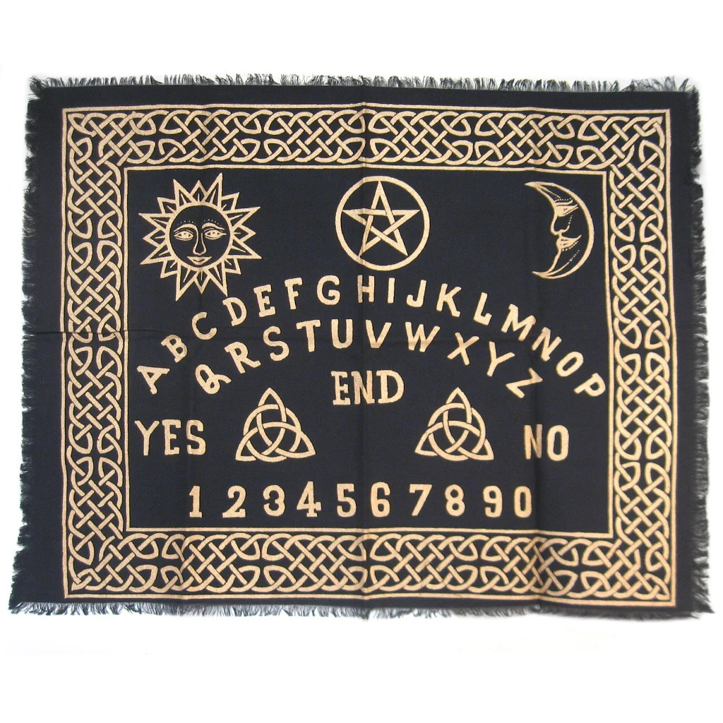 Ouija Board Altar Cloth 24 x 30" NEW Pendulum Dowsing Spirit Witch ...