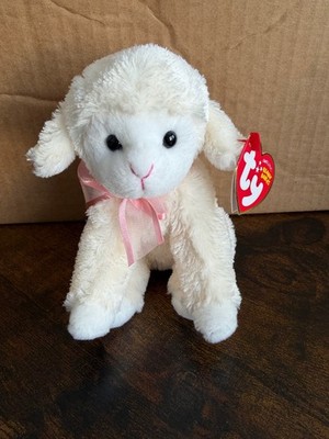 TY FLEECIA the LAMB BEANIE BABY 2010 NEW WITH TAGS 6" | eBay