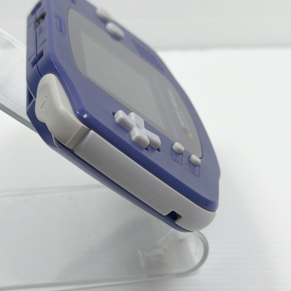 Game Boy Advance Violet SFC Plate Mod AGB-001 Tested Works Nintendo GBA ...