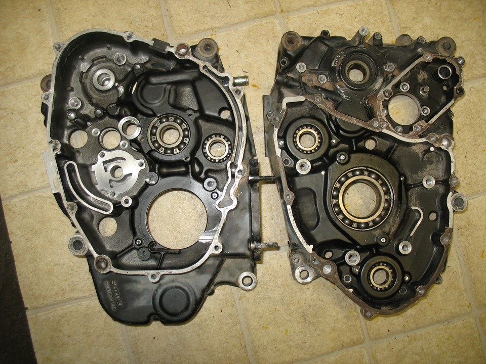 81 Suzuki DR500 DR 500 Engine Motor Crankcase Halves Crank Case | eBay
