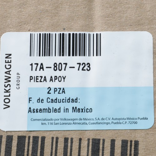 OEM 2019-2021 Volkswagen Jetta Bumper Cover Support Rail 17A-807-723 ...