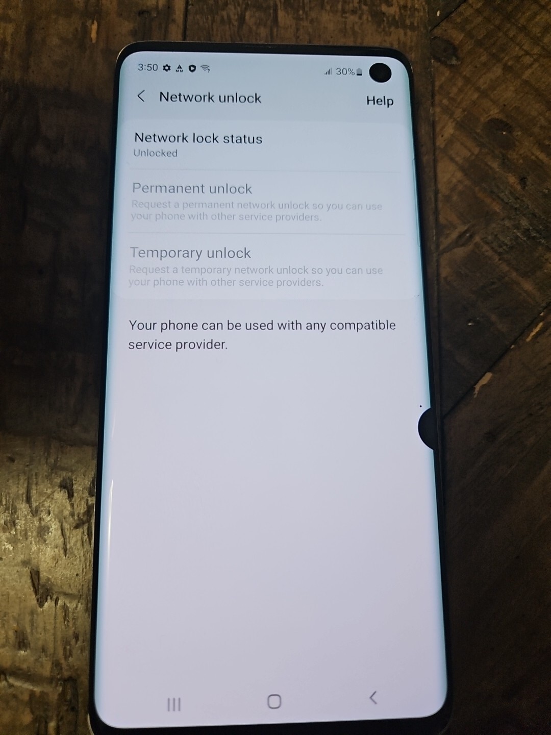 Samsung Galaxy S10 Sm G973u 128gb Prism Black Unlocked Used