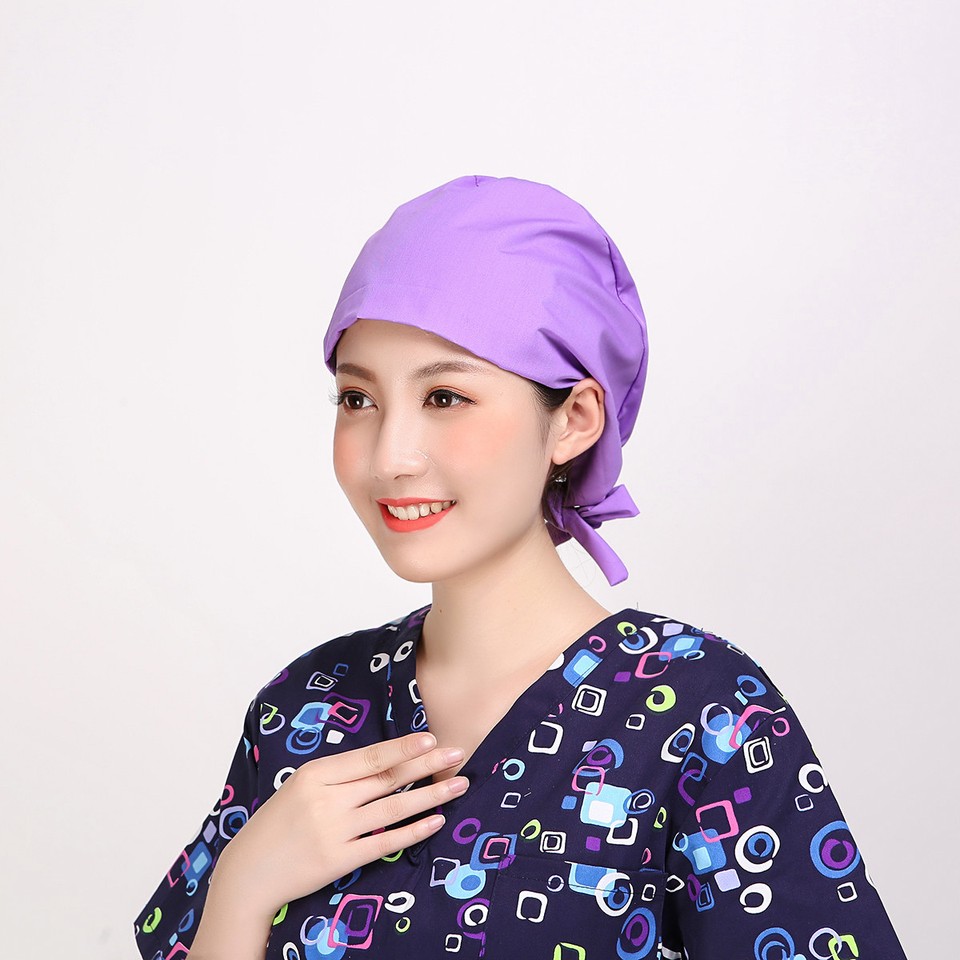 Medical Cap Doctor Surgical Hat Work Scrub Clean Nurse Head Cover ...