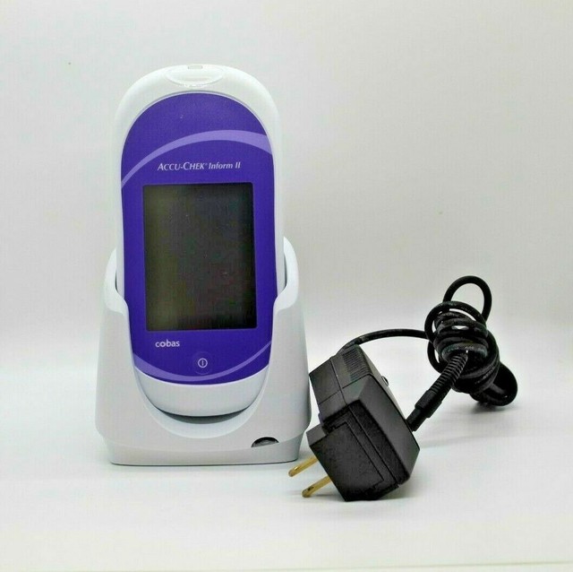 ACCU-CHEK Inform II Meter Charger & Strips 05060303 | eBay