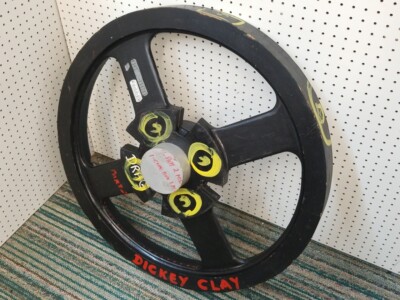 Industrial Molds - Vintage Wooden Foundry Gear Wheel Pattern