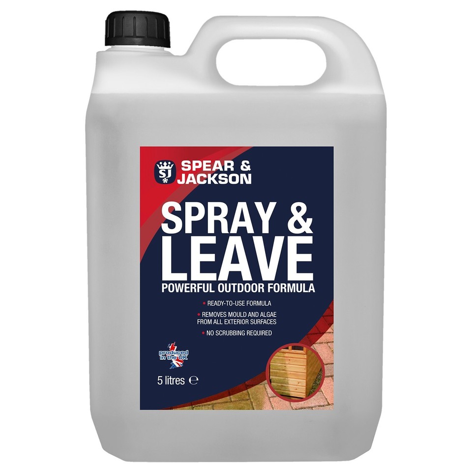 Spray and Leave 2 x 5L Ready to Use with Long Hose Trigger Spear and ...