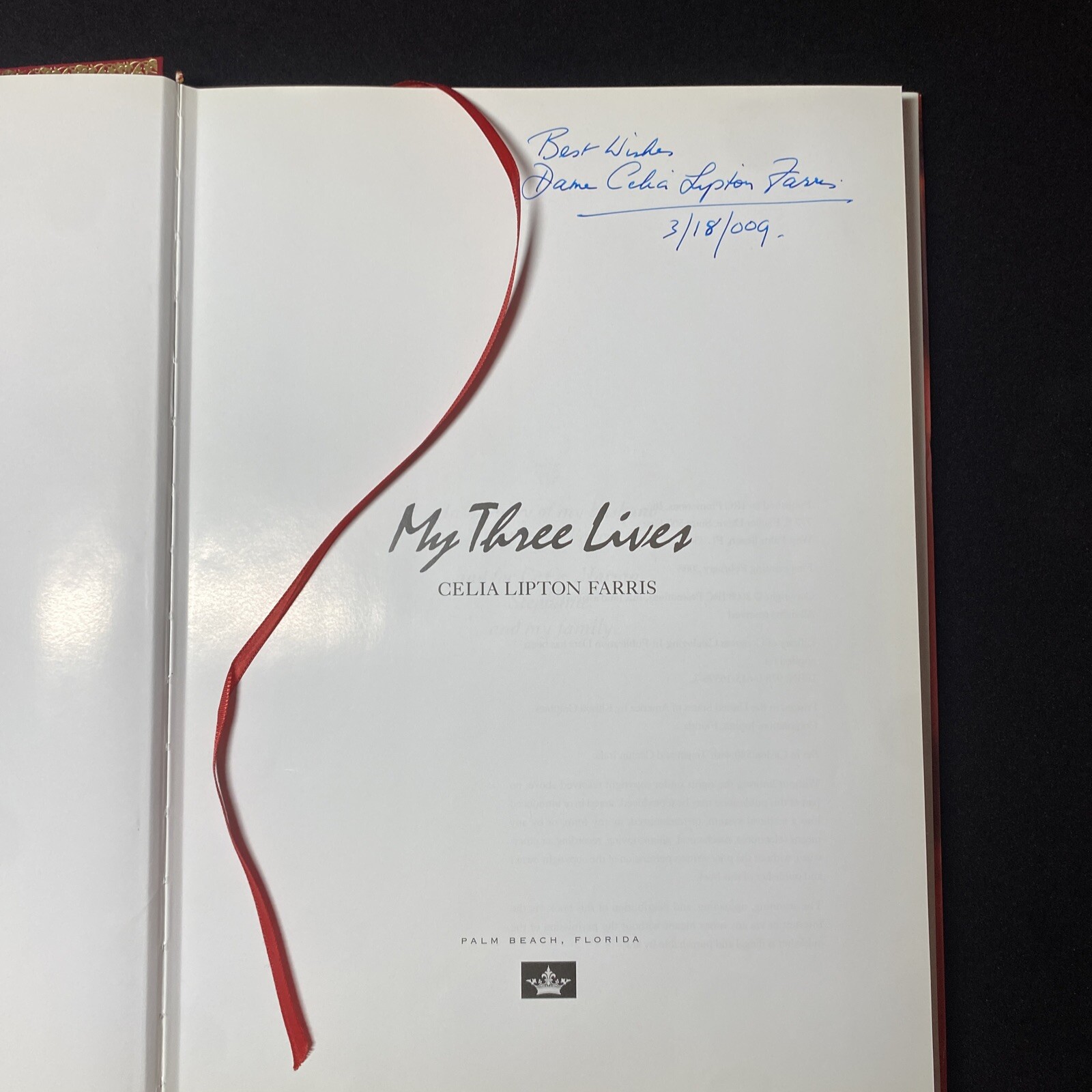 My+Three+Lives+by+Celia+Lipton+Farris+%282008%2C+Hardcover%29 for sale ...