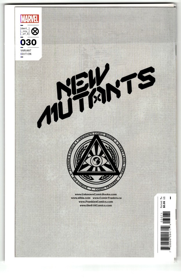 Marvel Comics New Mutants #30 Variant Edition VF/NM | eBay