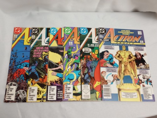 Action Comics Copper Age Lot: #585, #586, #588, #589, #593, #600 | eBay