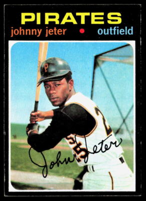 Johnny Jeter 1971 Topps #47 VG/EX-EX No Creasing | eBay
